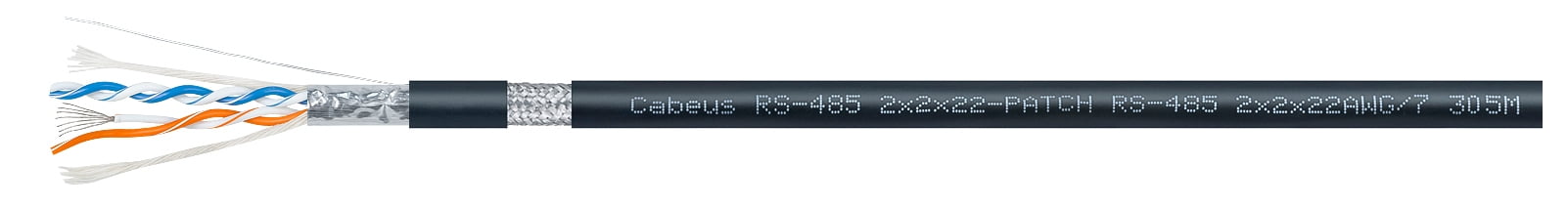 Cabeus rs-485 2x2x22awg/7 Кабель Витая Пара (☑) - Цена 72146 руб